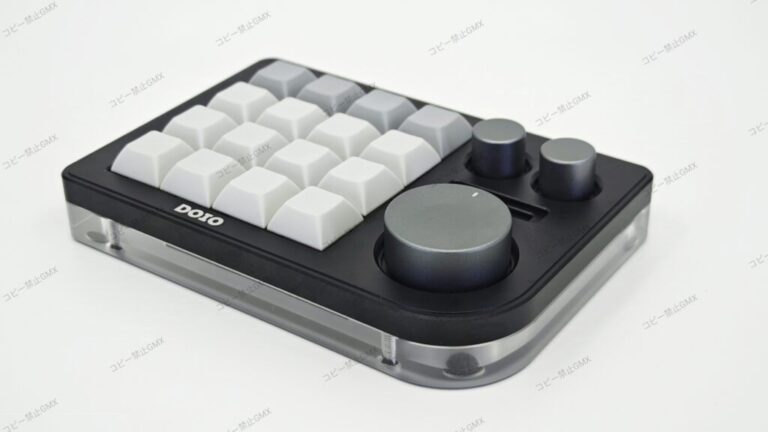 レビュー DOIO KB16 片手専用マクロメカニカルキーボード – Gear MetriX