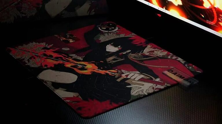 【新製品】DeviceArmouryから490×420mmの大型ゲーミングマウスパッド！鷲屋氏デザインのAbyssgaming Daimon ...