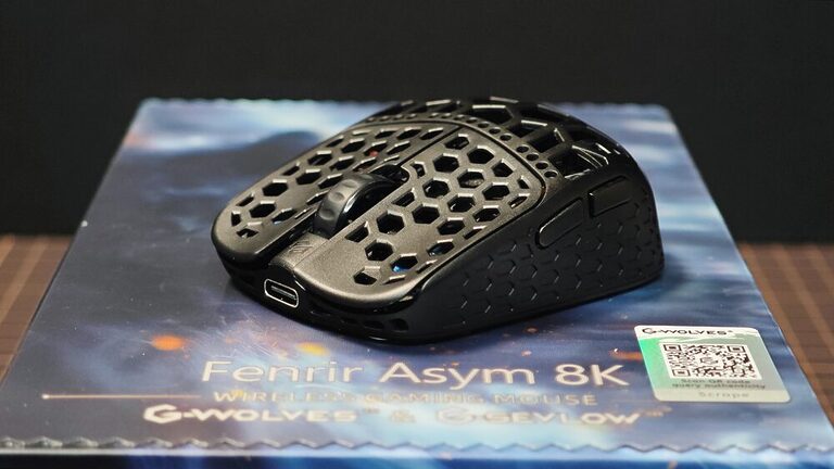 【レビュー】G-Wolves Fenrir Asym 8K｜20.3g超軽量ワイヤレスマウスの性能・使用感・価格を検証 – Gear MetriX