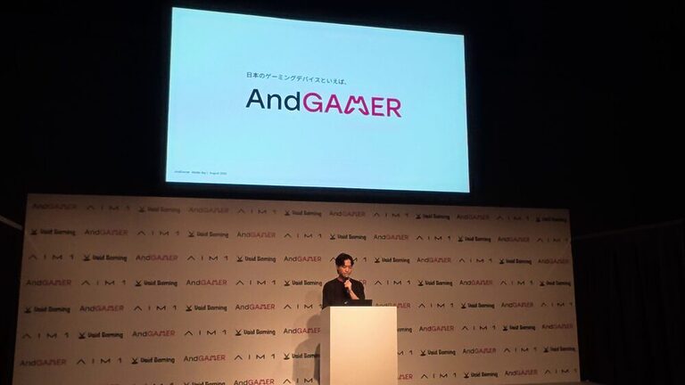 AndGAMER、新製品と開発中の製品群を発表-8月23日に渋谷で実店舗オープンへ – Gear MetriX